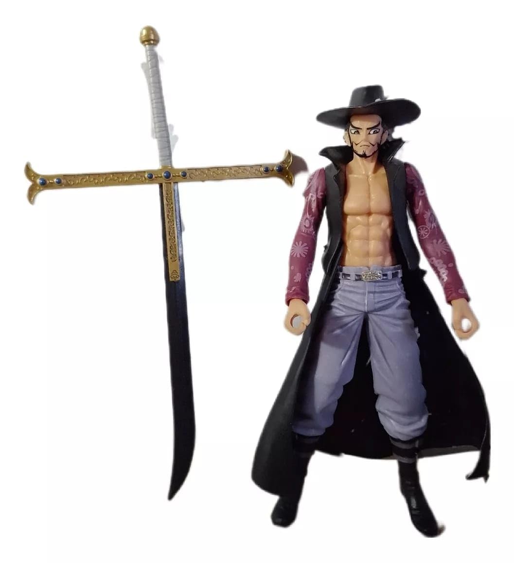 Zaprics Trading One Piece Dracule Mihawk Action Figure|Eagle Eye ...