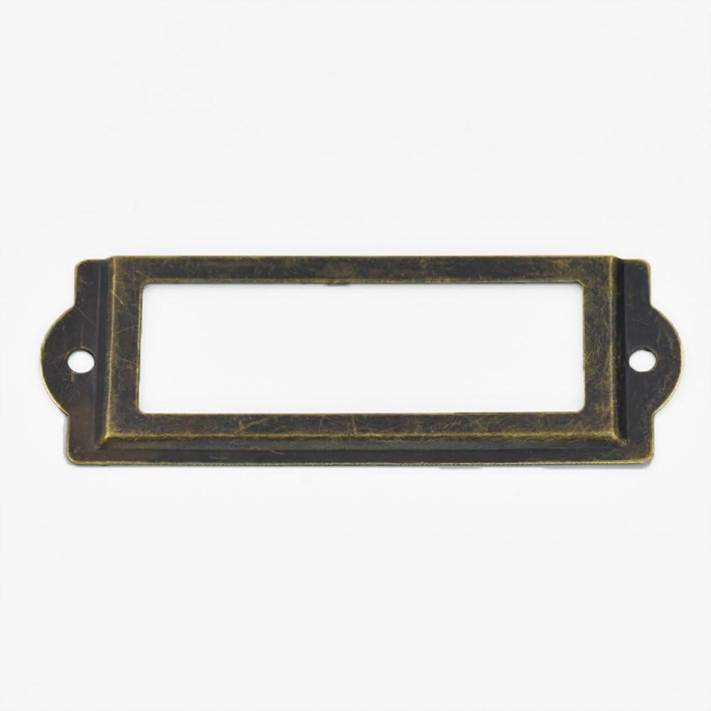 Amazon.com: Bluemoona 20 Pcs - Drawer Door Library Label Tag Pull Home ...