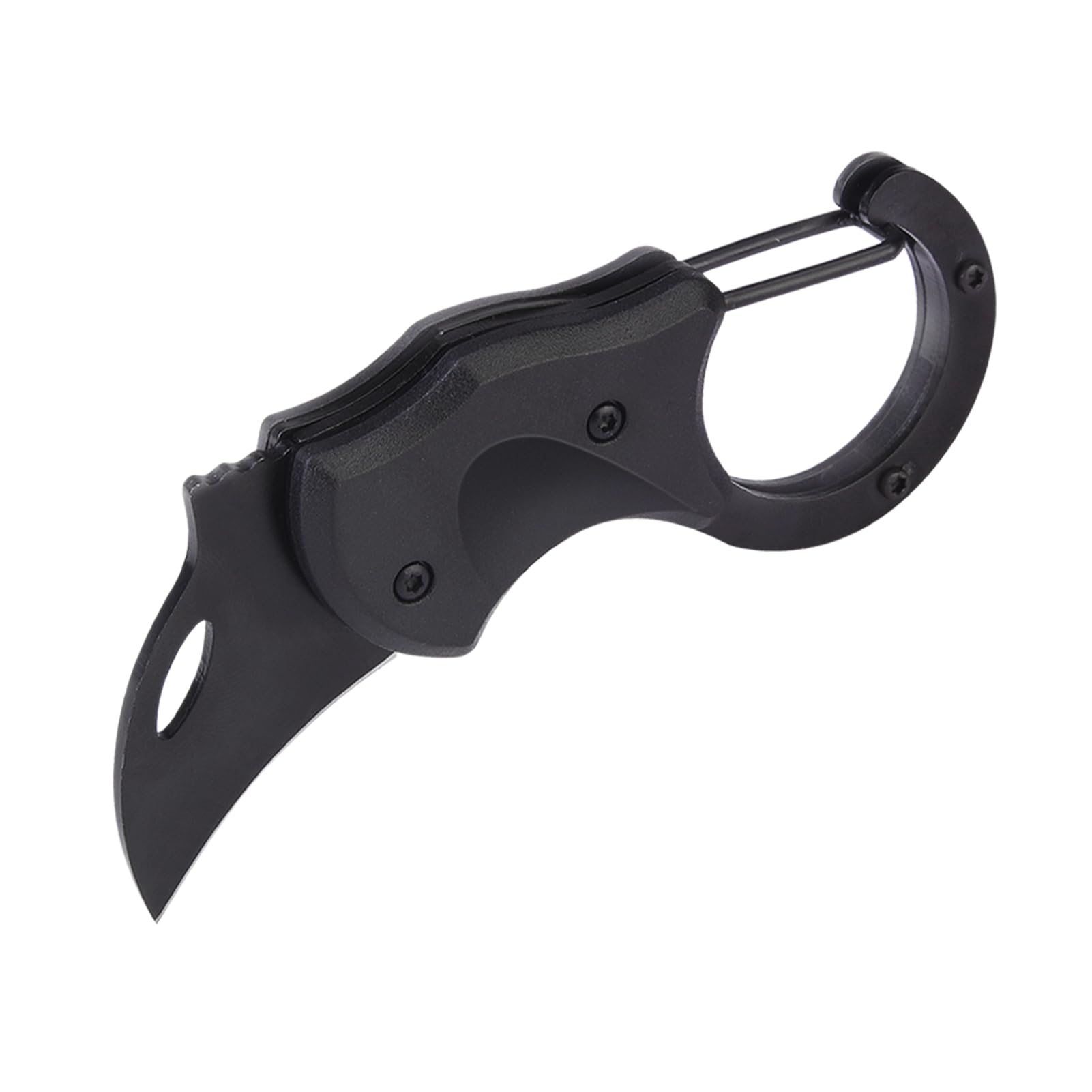 BEEK Mini Taschenmesser Schwarz, Klappmesser Klein, EDC Messer Faltbar ...