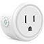 Smart Plug 2 Packs Wi-Fi Enabled Mini Smart Socket Compatible with ...