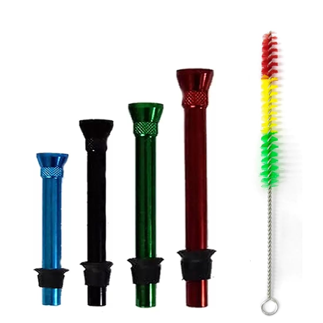 PUFF SMART Aluminum Bong Shooter size by in Shooter (12cm, 10cm, 8cm ...