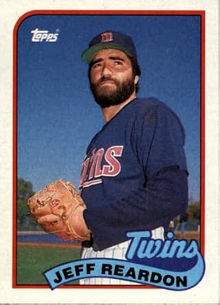 Amazon.com: 1989 Topps Baseball Card #775 Jeff Reardon : Collectibles ...