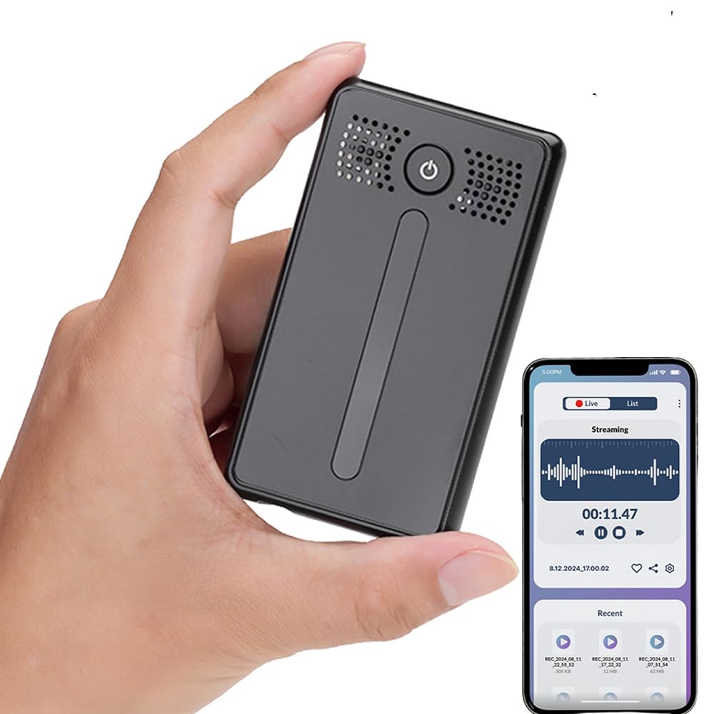 Tecno-10 Innovacion Microfono Espia Oculto WiFi Grabadora De Voz a ...