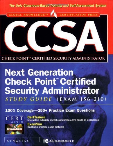 CCSA Next Generation Check Point( tm) Certified Security Administrator ...