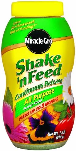 Amazon.com : Miracle-Gro Shake 'N Feed All Purpose Plant Food, For In ...