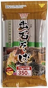 Amazon.co.jp: 田靡製麺 出石そば（チャック付き）350g（70g×5束）×18個 : 食品・飲料・お酒