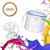 Amazon.com: Remerry 8 Sets Paint Container with Stainless Steel Mixing ...