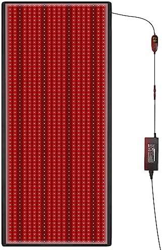 Amazon.com: 2PCS Red & Infrared Light Therapy Blanket for Full Body ...