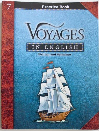Voyages in English - 7 (Grade 7 Practice Book - writing & Grammar ...