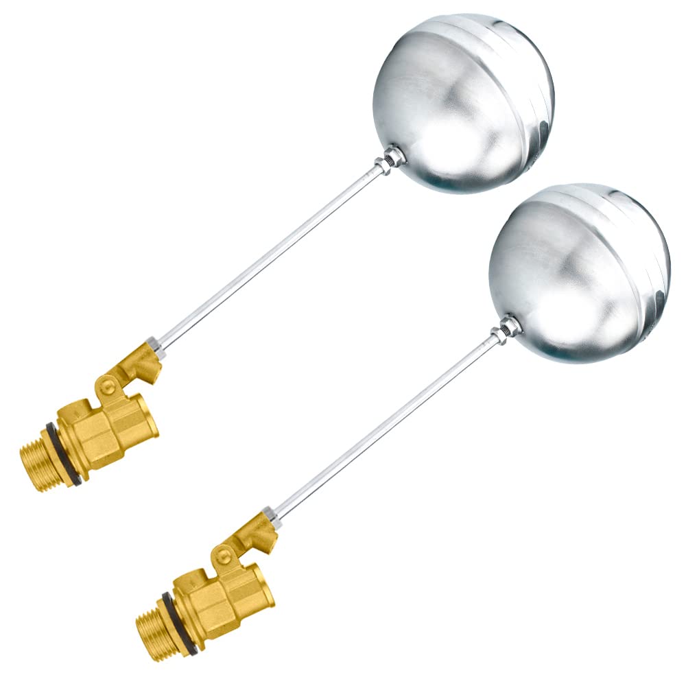 Amazon.com: Float Valve Float Ball Valve 1/2 inch Stainless Steel Water ...