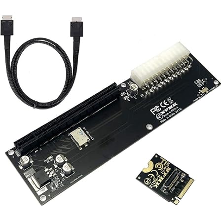 Amazon.com: chenyang Oculink SFF-8612 to PCI-E 3.0 M.2 M-Key to SFF-8611 Host Adapter for GPD ...