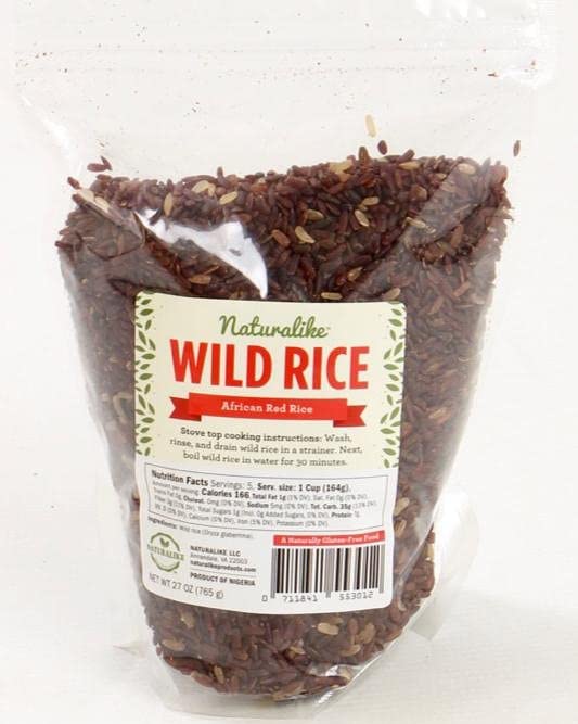 Amazon.com : Naturalike African Red Rice (Oryza Glaberrima) -27oz ...
