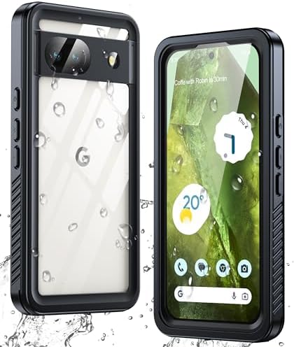 ANTSHARE for Google Pixel 8a Case, IP68 Waterproof Pixel 8a Case with ...