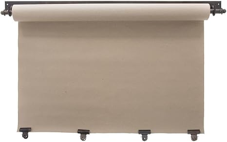 Amazon.com: Kalalou NDE1120 Hanging Note Roll with 4 Clips, Brown ...