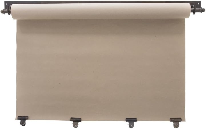 Amazon.com: Kalalou NDE1120 Hanging Note Roll with 4 Clips, Brown ...