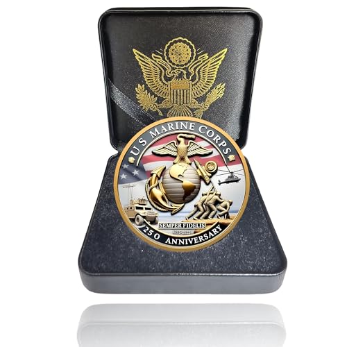 USMC 250th Anniversary Commemorative - Navy 250th Anniversary Coin ...