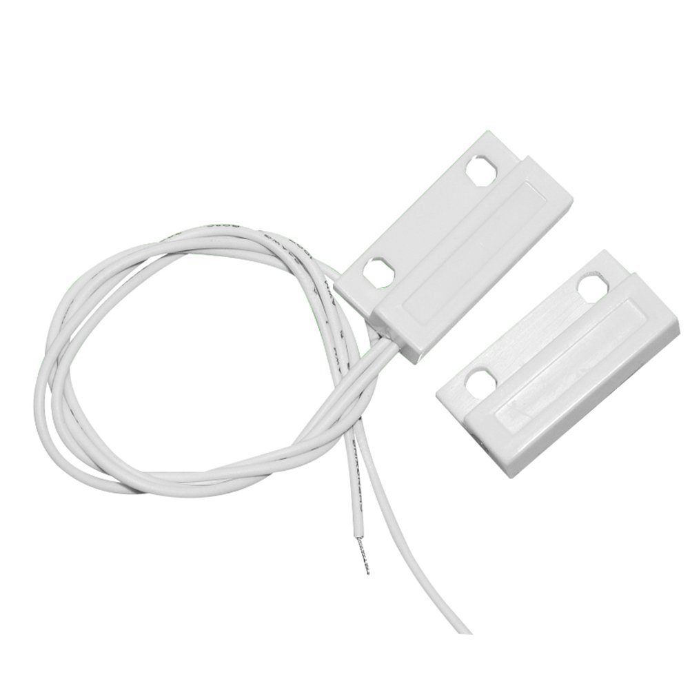 Amazon.com: 3 Sets MC 38 Mount Wired Door Window Sensor Magnetic Reed ...