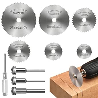 Cutting Wheel Set for Rotary Tool, HSS Cutting Discs Circular Saw ...