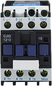 Contactor CJX2-1210 0910 AC.Contactor 1st 2A 9A 3rd Phase 3 Pole No ...