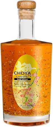 Choya Umeshu Plum Wine Gold Edition With Gold Foil 500ml 19% Alc./ Vol ...