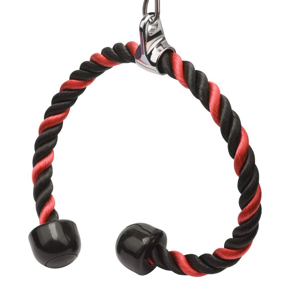 Buy MANG Tricep Rope Single Grip 27 Inch Pulley Cable Machine Nylon ...