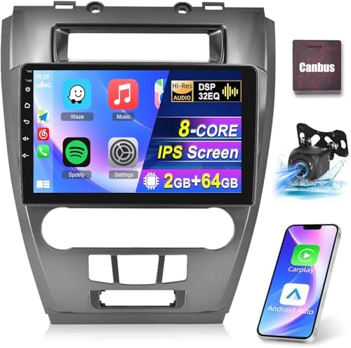 Amazon.com: [8-Core 2+64G] Car Radio for Ford Fusion Mustang Mondeo ...