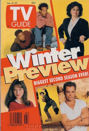 TV Guide January 21-27, 1995 (Winter Preview-Delta Burke, Wayans ...