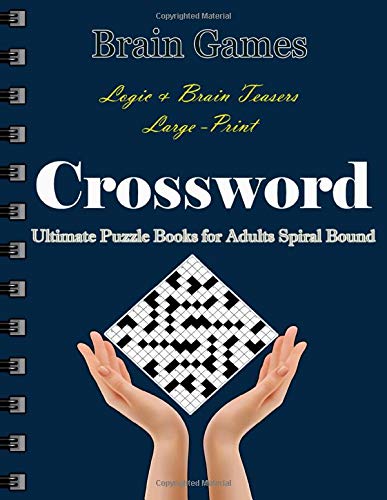 Brain Games: Crossword Ultimate Puzzle Book For Adults Spiral Bound ...