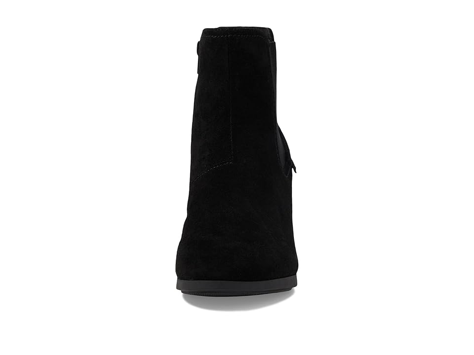 Clarks Bayla Rose (Black Suede) Women's Boots International Shipping