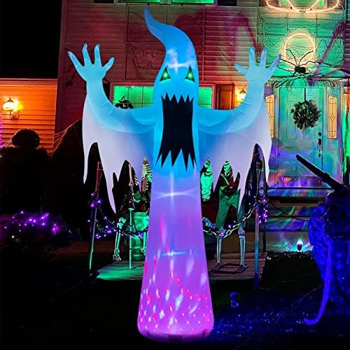 Amazon.com: Sizonjoy 12 FT Halloween Decoration Inflatable Ghost, Blow ...