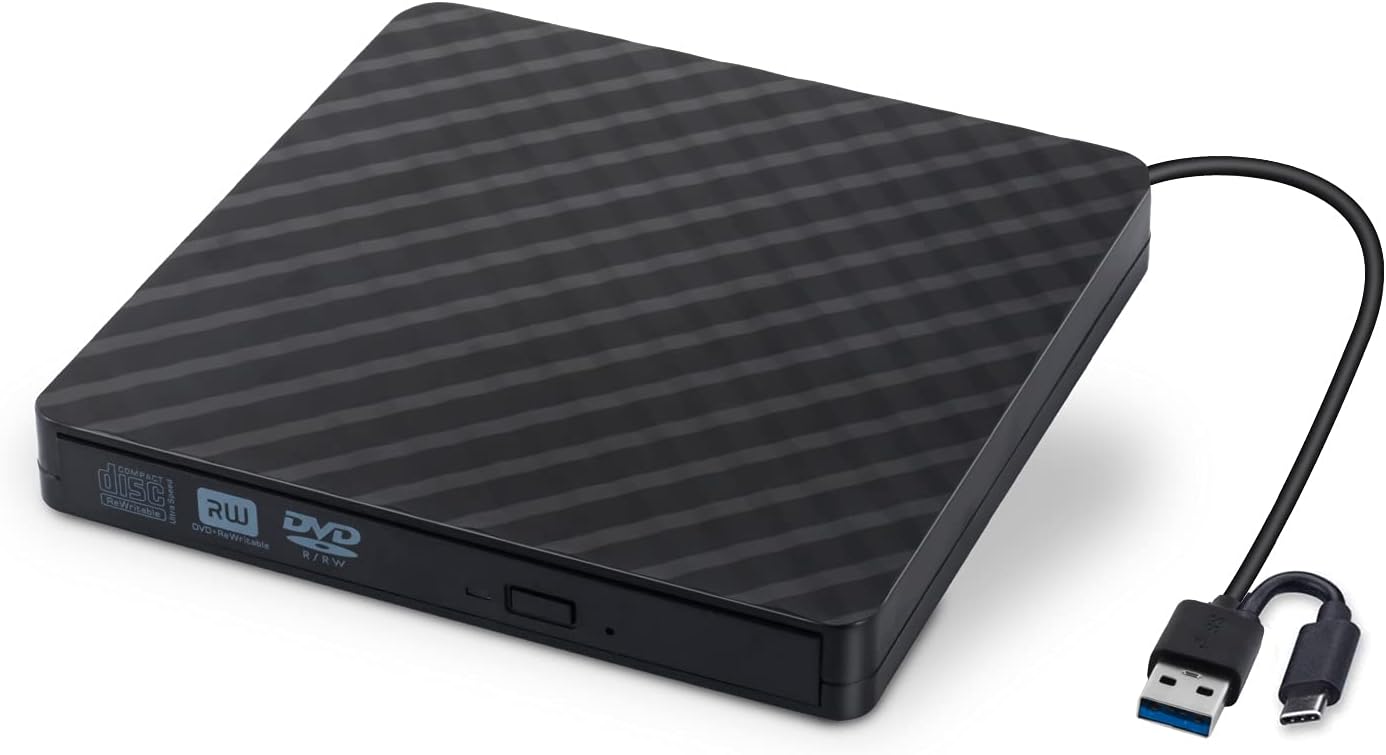 Graveur DVD Lecteur DVD Externe CD USB 3.0 - Graveur DVD CD Combo Ultra ...