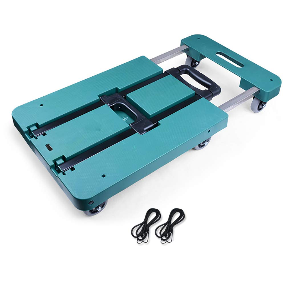 Buy REJOON Hand Trucks Van Six-Wheel Folding Flatbed Truck Portable ...