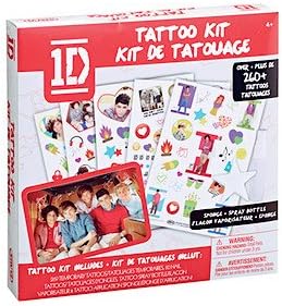 Amazon.com: One Direction 1D Tattoo Kit 270 Tattoos (Dispatched from UK ...