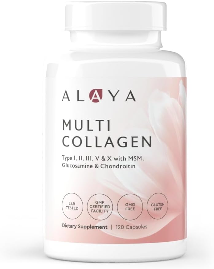 Amazon.com: Alaya Multi Collagen Powder - Supports Hair, Skin, Nails ...