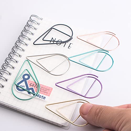 Snapklik.com : 70 Pieces Multicolor Cute Paper Clips Large, Smooth ...