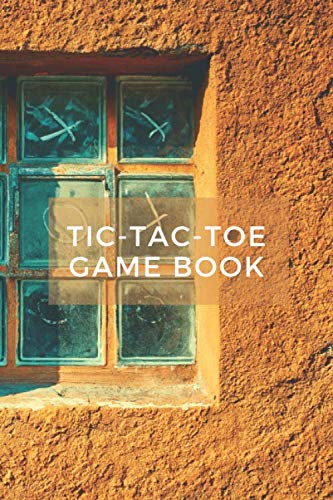 Tic-Tac-Toe Game book - fun game for kids and adults - template with ...