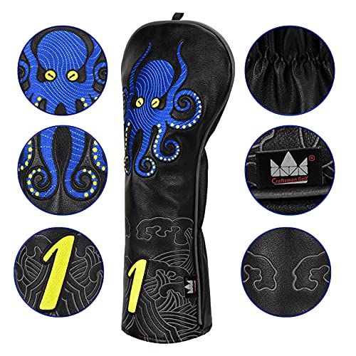 Craftsman Golf Leather Driver Head Covers Octopus – BigaMart