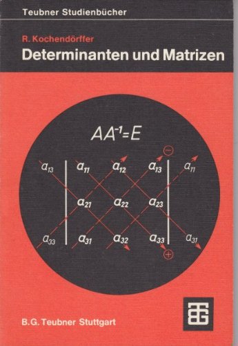 Determinanten und Matrizen : Kochendörffer, Rudolf: Amazon.de: Bücher