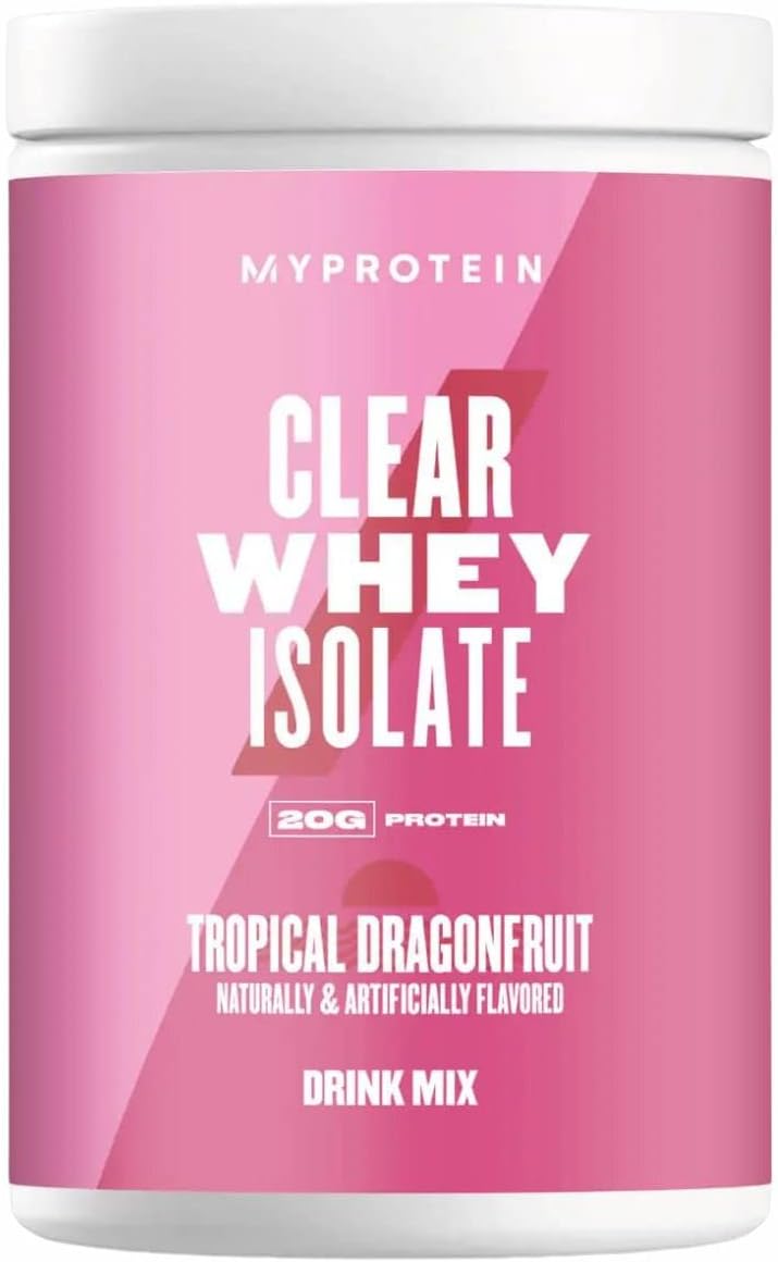 Amazon.com: Myprotein Clear Whey Isolate Protein Powder, 1.1 Lb (20 ...