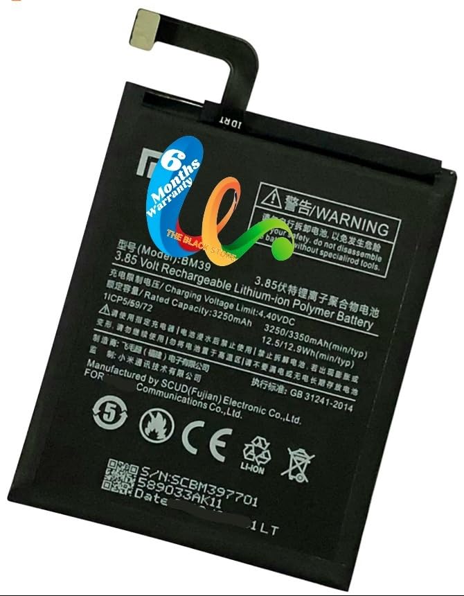 Original BM39 Replacement Part for Mi 6 (3350mAh) with Six Months ...