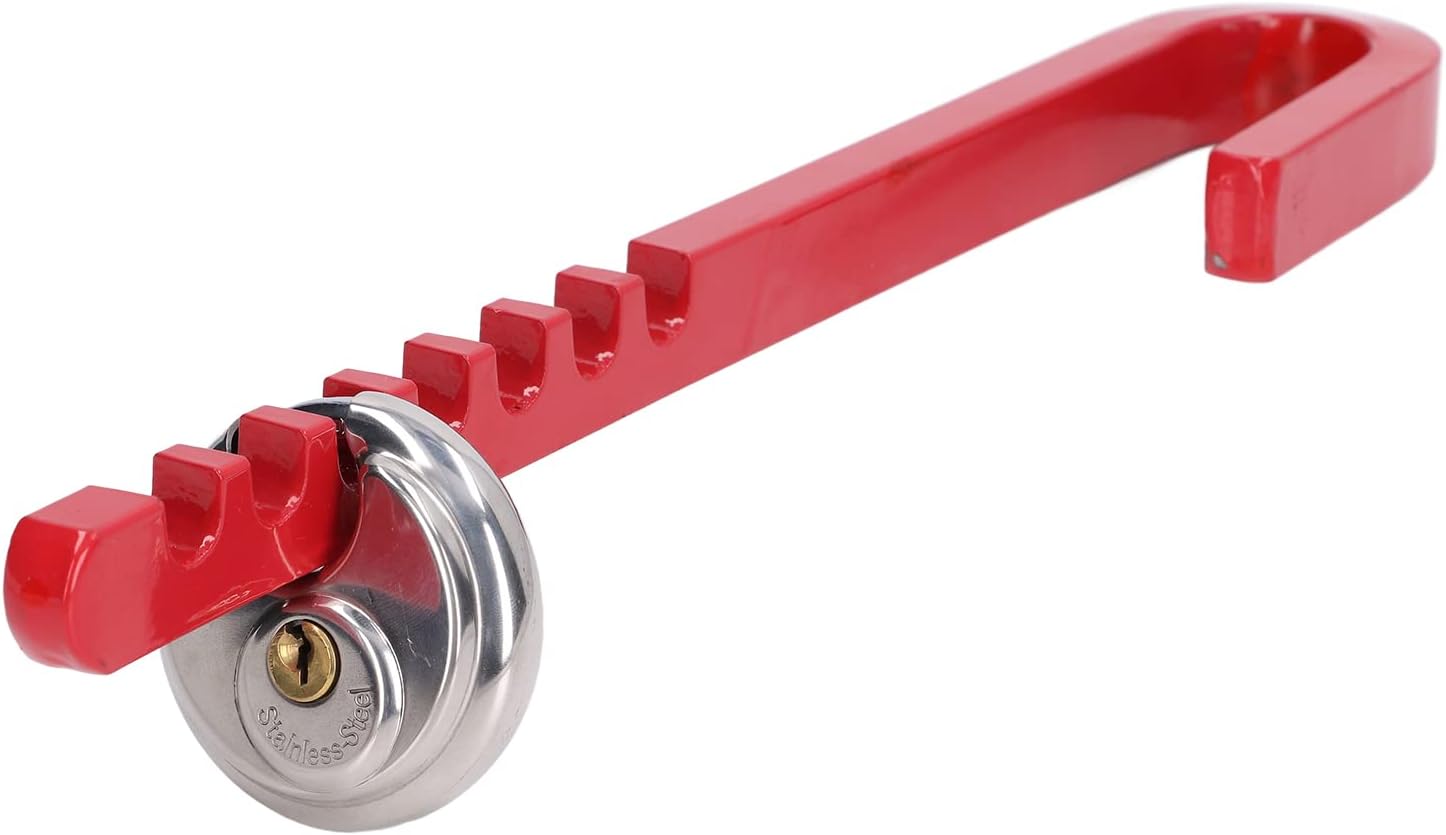 Amazon.com: Vomeko Trailer Wheel Lock - J-Lock Style - Caravan Wheel Clamp Security Lock for RVs ...