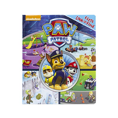 Nickelodeon Paw Patrol - First Look and Find Activity Book - PI Kids ...