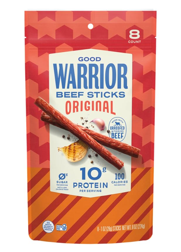 Amazon.com: Good Warrior Original Beef Sticks : Grocery & Gourmet Food