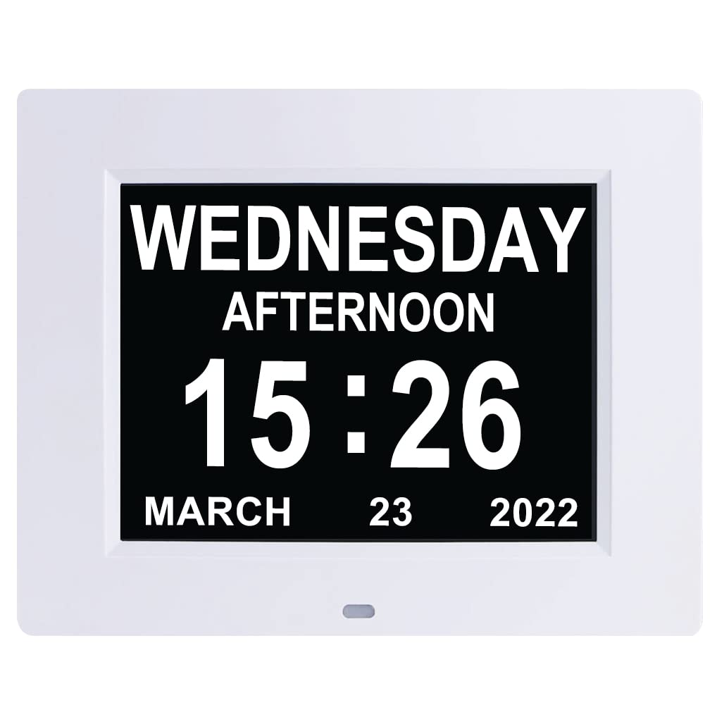 Buy Johnziny Upgrade 2022 8 Inch Digital Day Date Clock 12 Alarm buy-johnziny-upgrade-2022-8-inch-digital-day-date-clock-12-alarm