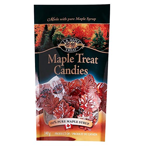 Amazon.com : LB Maple Treat Hard Leaf Shaped Candy, 140g/ 5 oz., 2pk ...