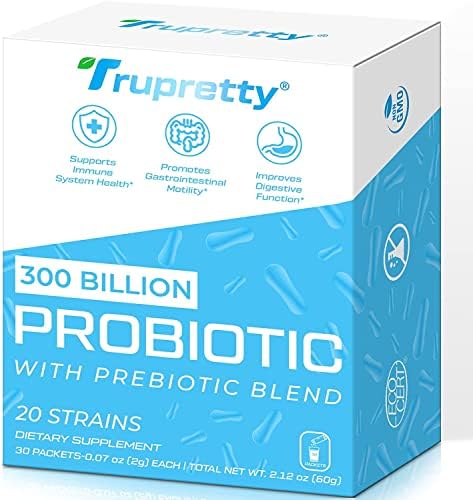 Amazon.com: 300 Billion CFUs Probiotic, Probiotics for Women Men - 12 ...