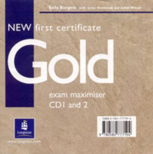 New First Certificate Gold Exam Maximiser CD 1-2 : Buy Online at Best ...