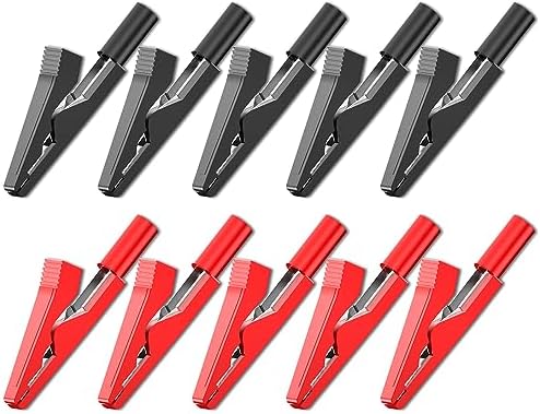 Amazon.com: Alligator Clips Set, 10PCS Silicone Alligator Clip Test Kit ...