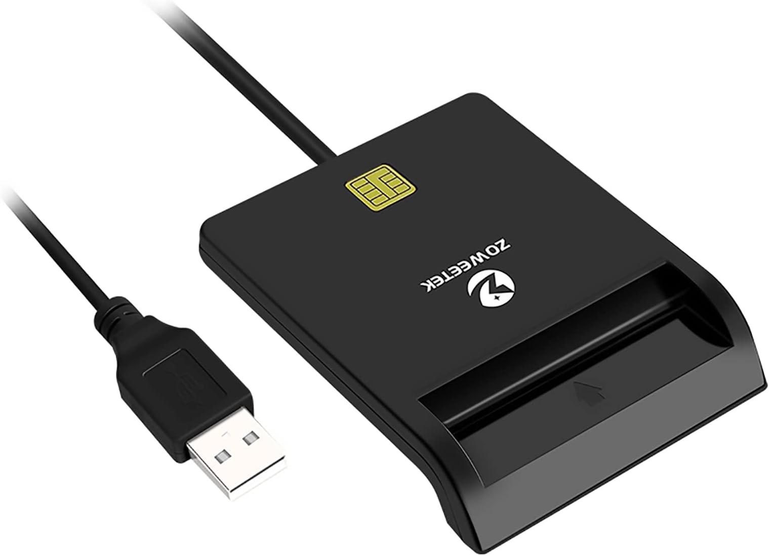 ZOWEETEK Lector dnie electrónico, Lector dni, Compatible con Todas Las ...