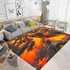 Amazon.com: SUICRA The Floor is Lava Rug for Kids 3D Lava Rugs for ...